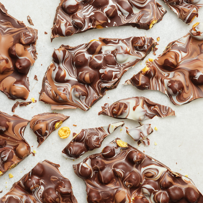 Chokladbräck med krispiga kikärtor - Recept | Sevan